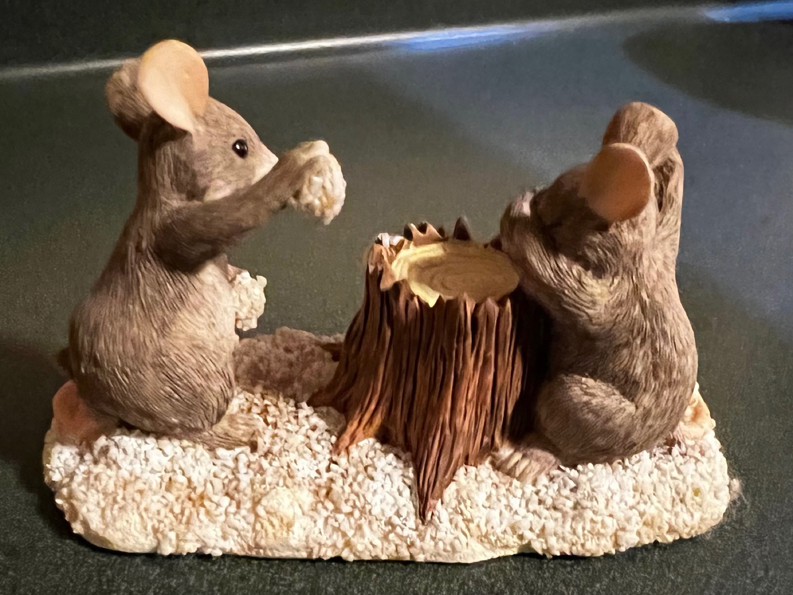 Vintage Charming Tails Figurine the Snowball Fight - Etsy