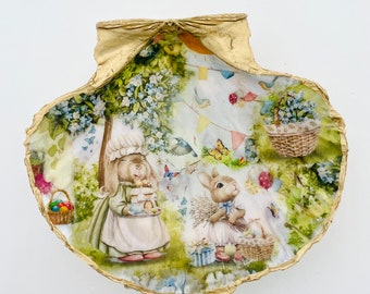 Decorative Normandy Scallop Shell, Handmade - Etsy