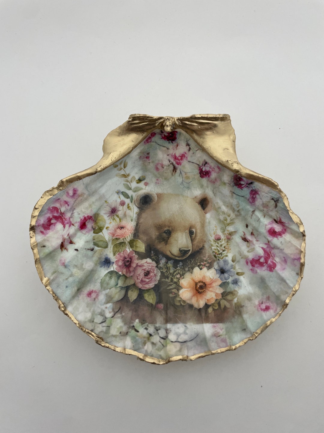 Decorative Normandy Scallop Shell, Handmade - Etsy