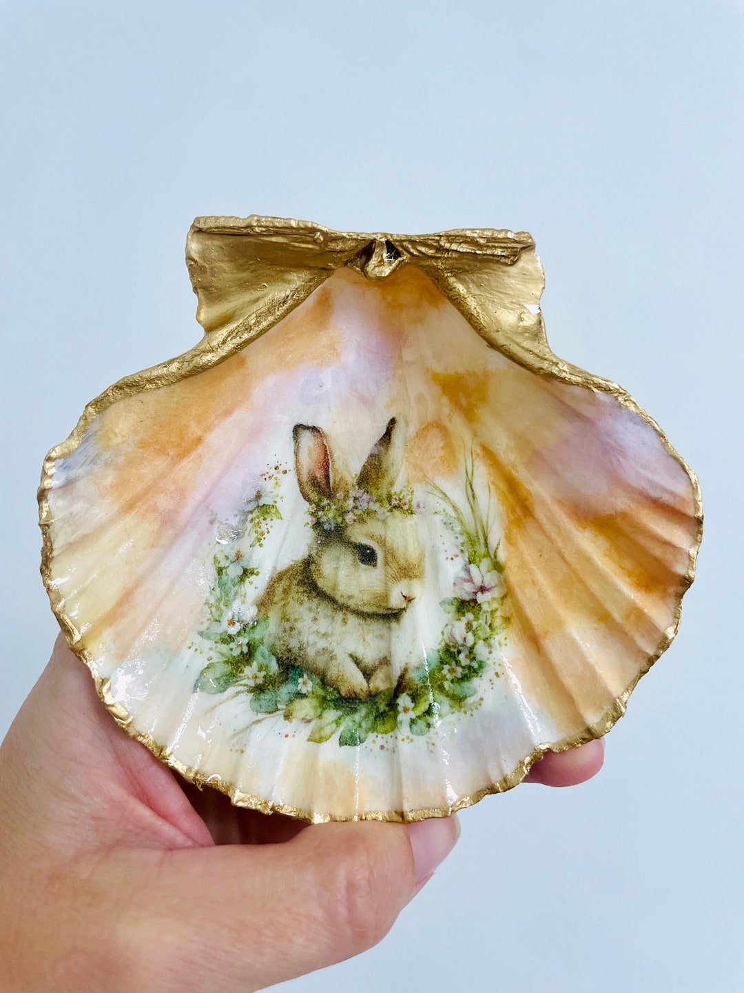 Decorative Normandy Scallop Shell, Handmade - Etsy