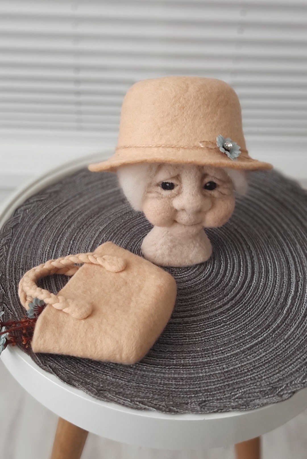 Felted Wool Newborn Baby Photo Shoot Accessories, Felted Wool Hat ...