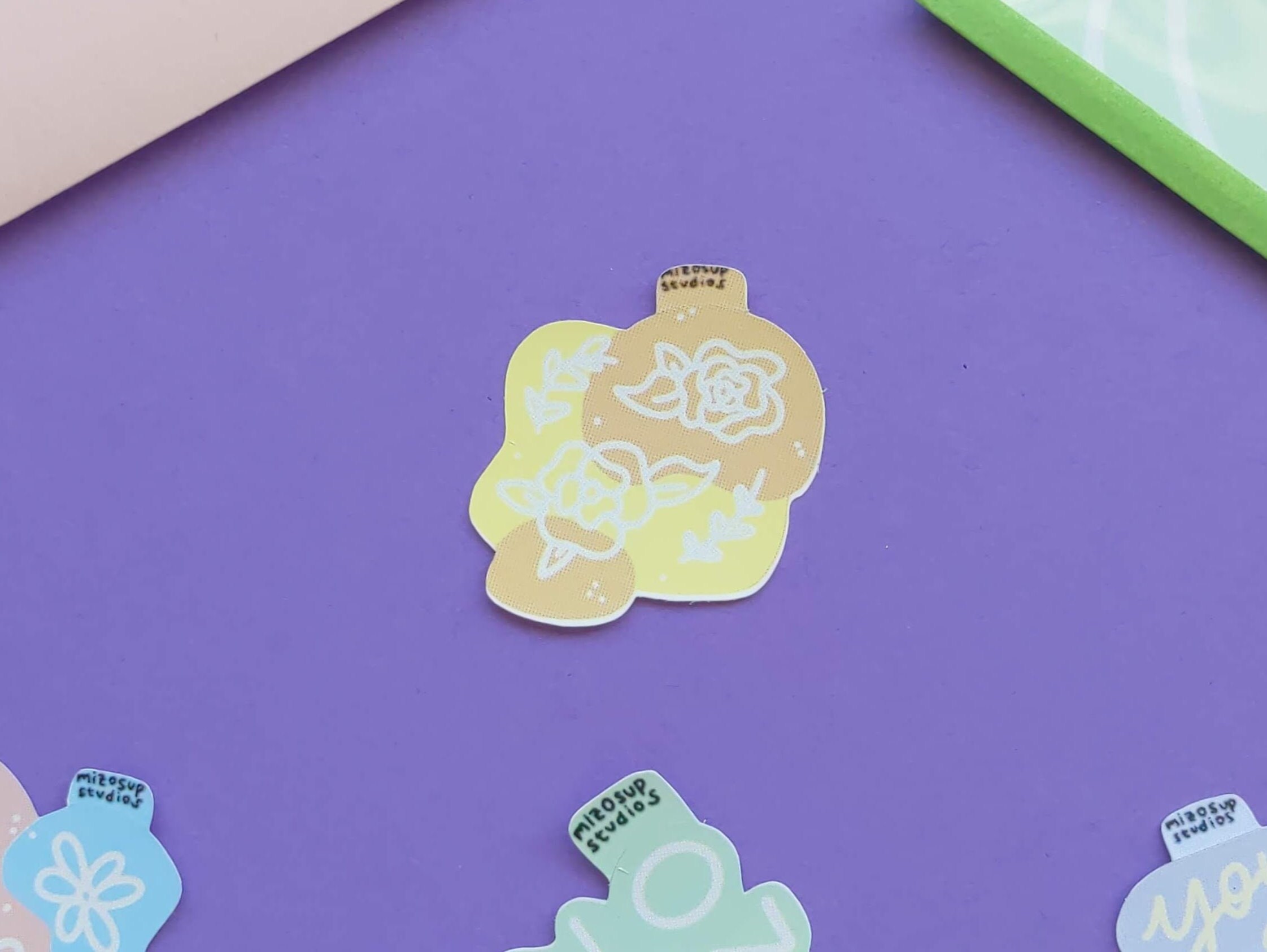 Flowers Quotes pastel Sticker Pack 6pcs / Danish Pastel - Etsy