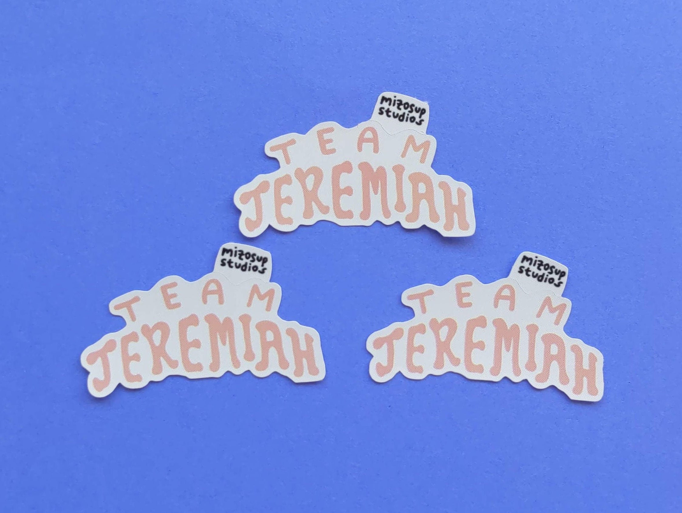 Team Jeremiah pastel Sticker Pack 3 Pcs / Danish Pastel / Tsitp / the ...