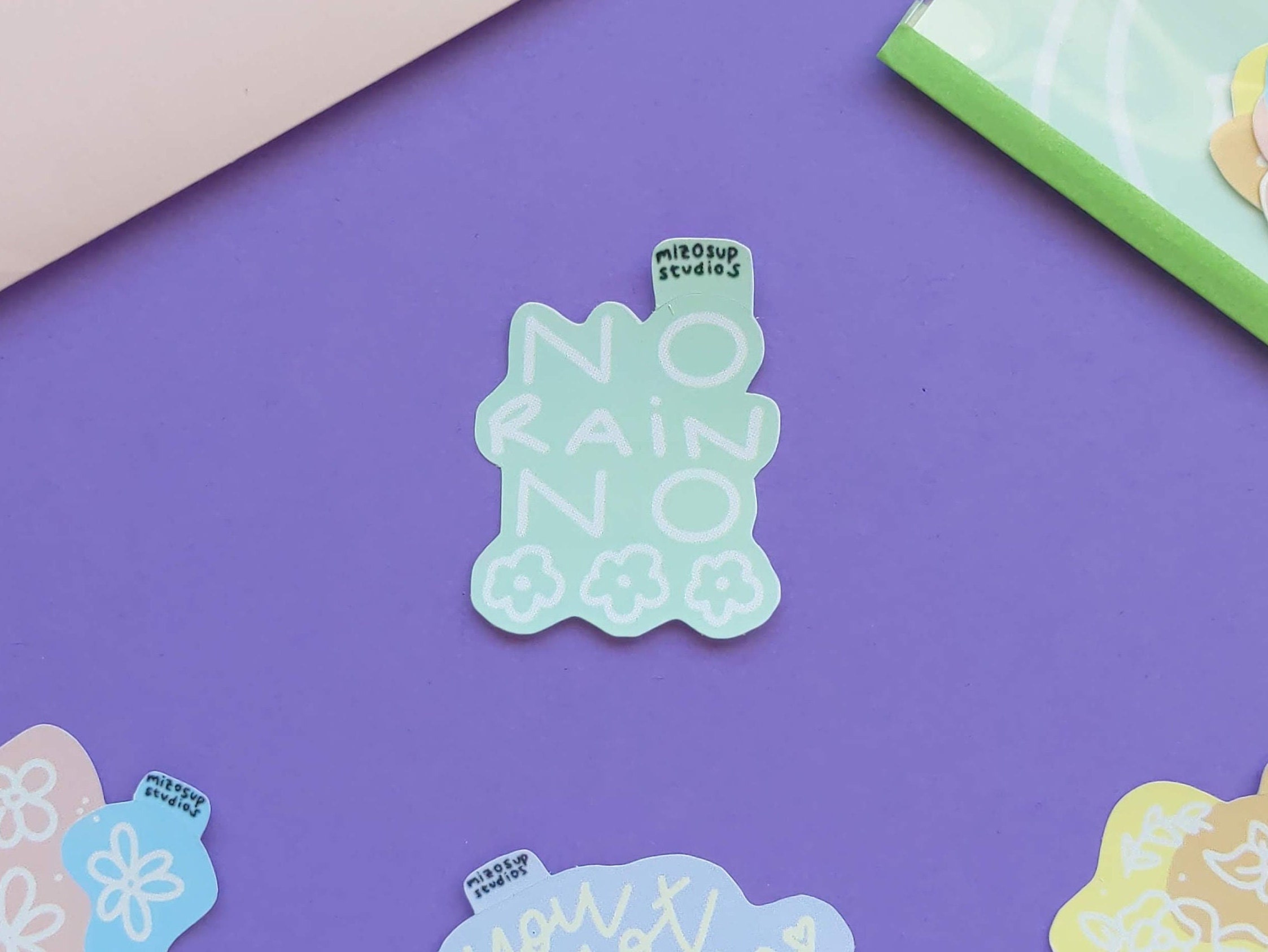 Flowers Quotes pastel Sticker Pack 6pcs / Danish Pastel - Etsy