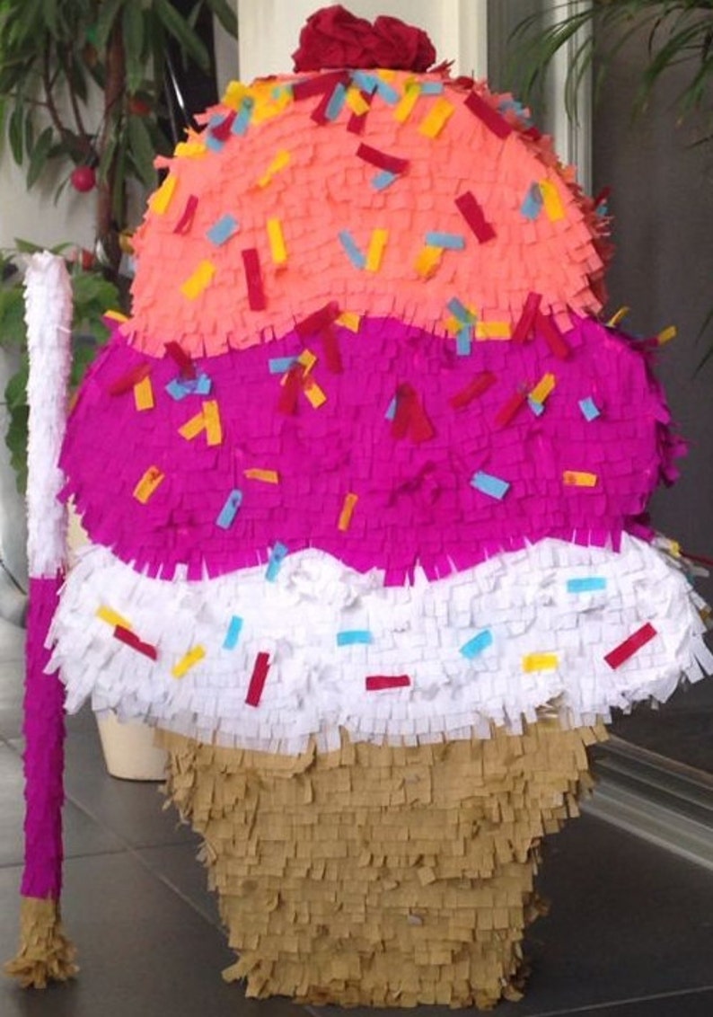Ice Cream Pinata - Etsy