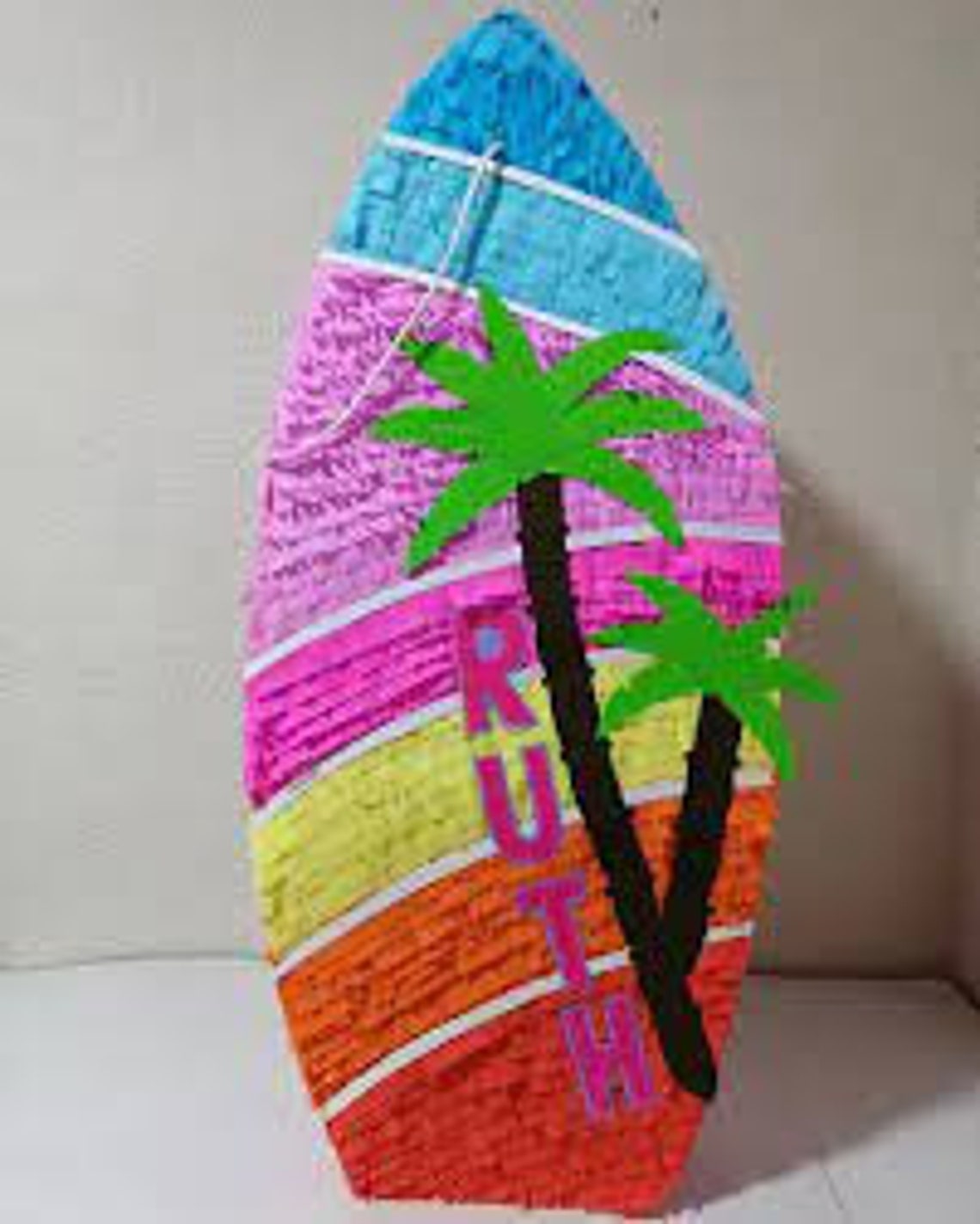 Surf Board Pinata - Etsy