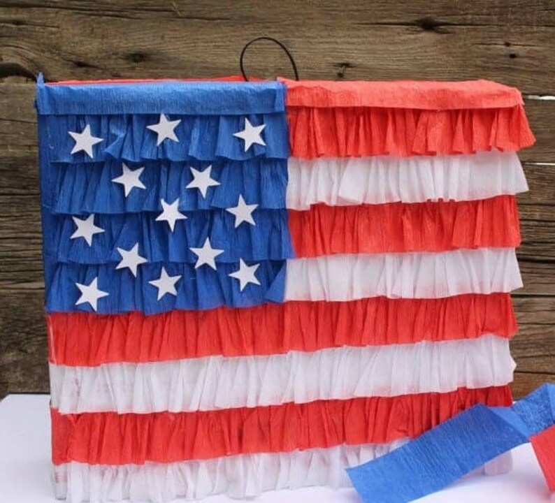 American Flag Pinata - Etsy