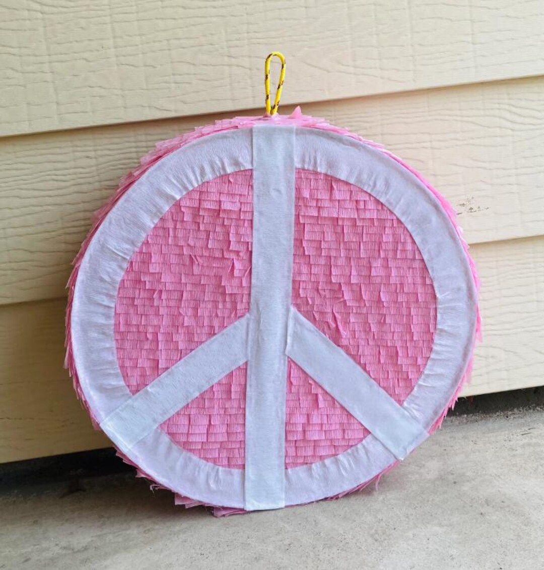 Peace Sign Pinata - Etsy