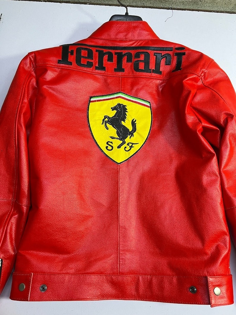 Ferrari F1 Jacket Ferrari Racing Jacket F1 Jacket Ferrari Genuine ...