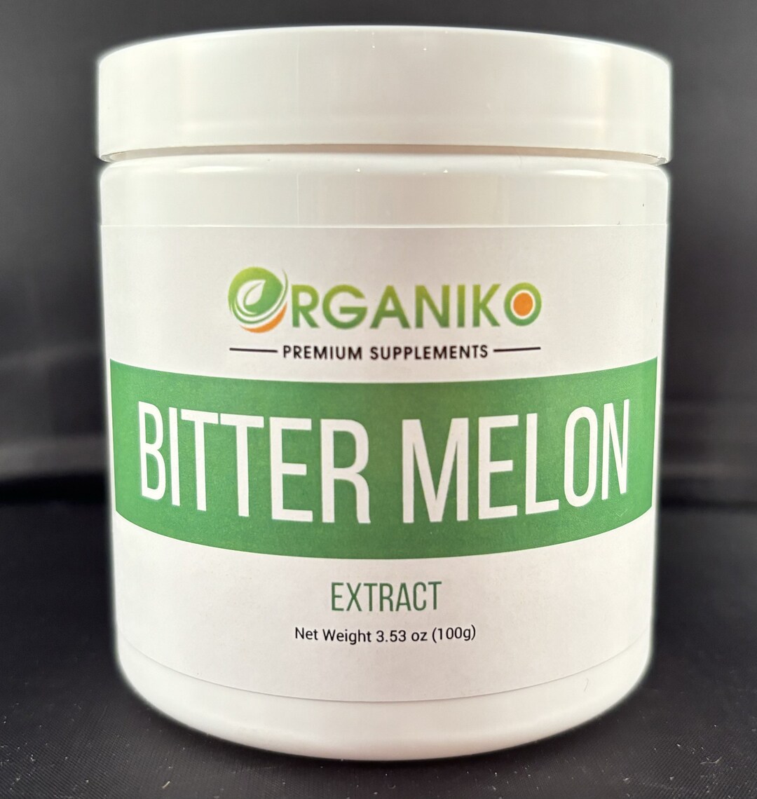 Bitter Melon (powder Jar) -- 100g of Extract, Serving Size Scooper ...