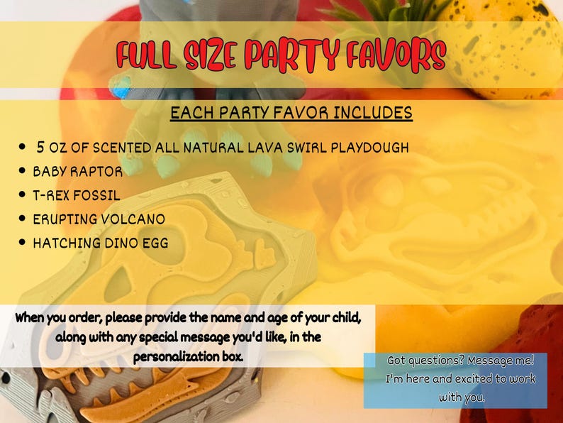 Jurassic Dinosaur Party Favor Play Dough Jar - Etsy
