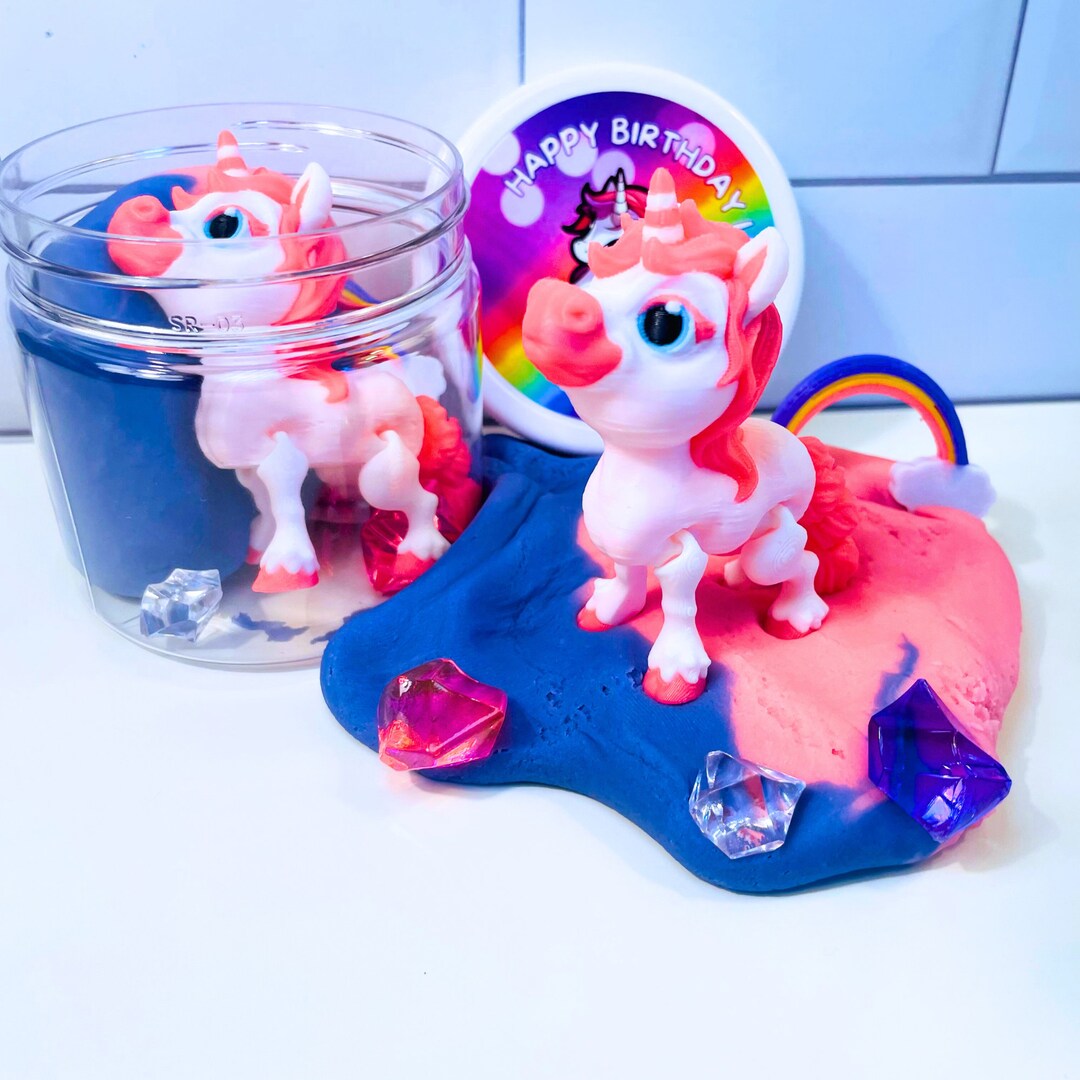 Magical Unicorn Sensory Play Dough Kit for Kids' Craft and Party Fun - Etsy
