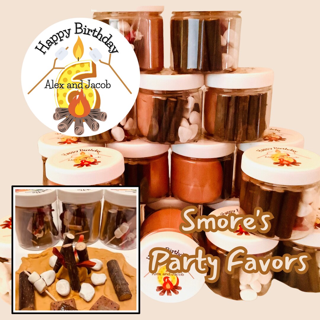 Happy Camper S'mores Birthday Party Favor for Camping Adventure - Etsy