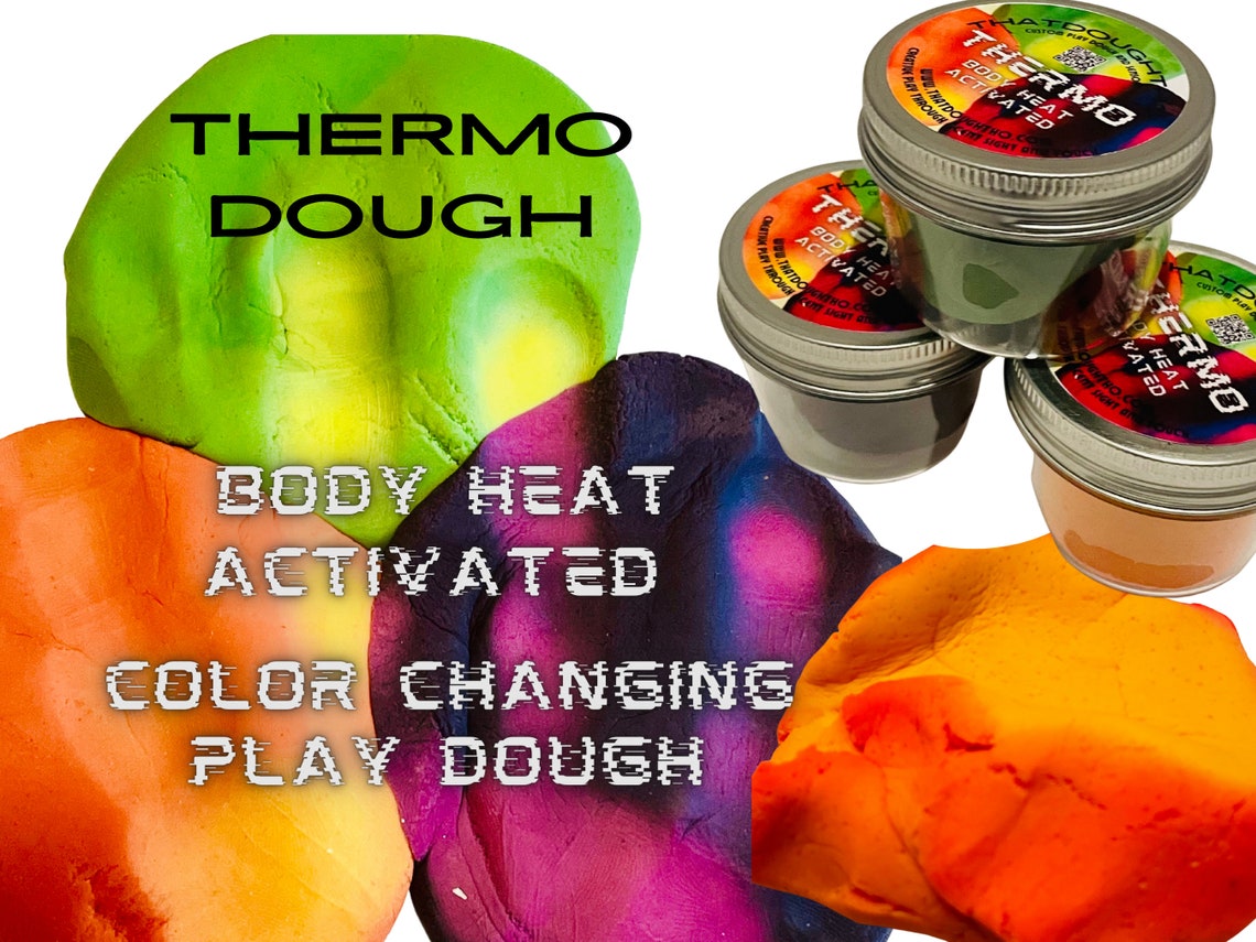 Color Changing Play Dough Preschool Science STEM Toy Body - Etsy
