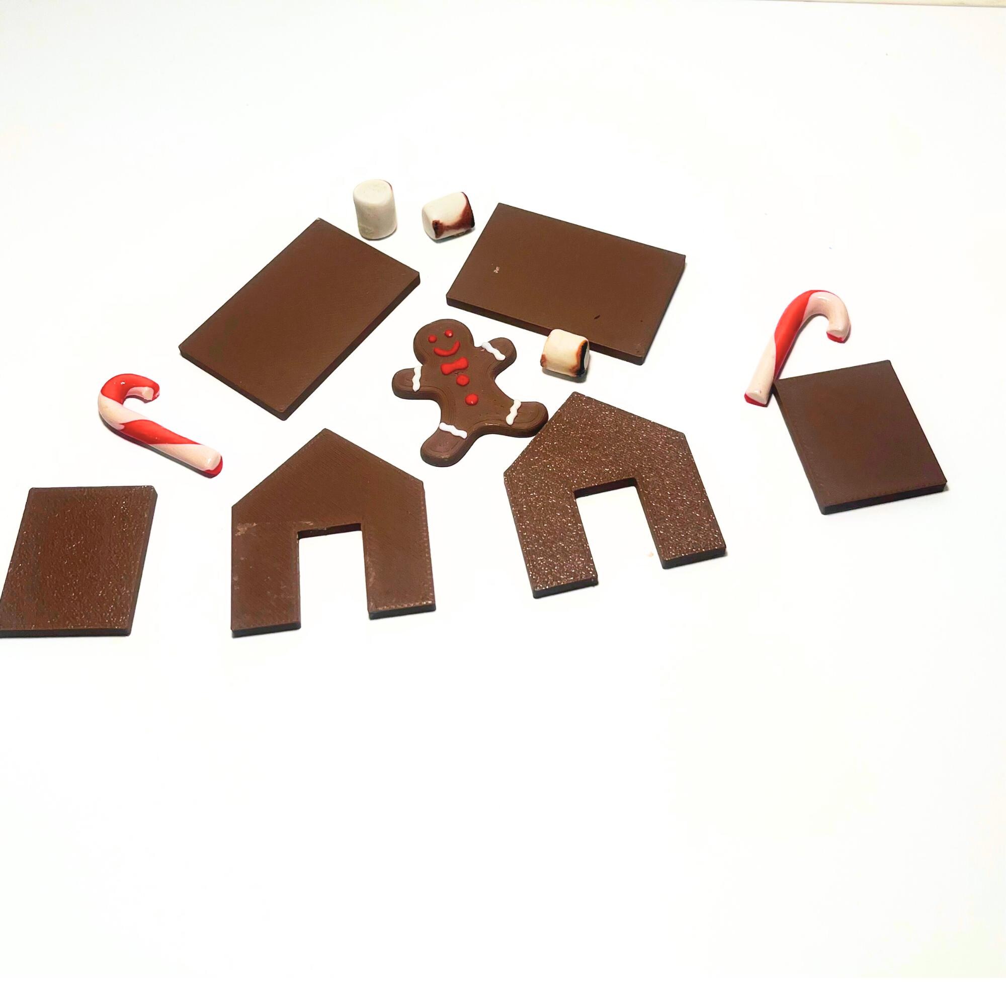 Build a Play Dough Gingerbread House Stocking Stuffers - Etsy