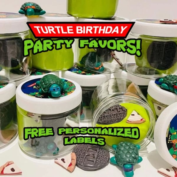 Ninja Turtle Favors - Etsy