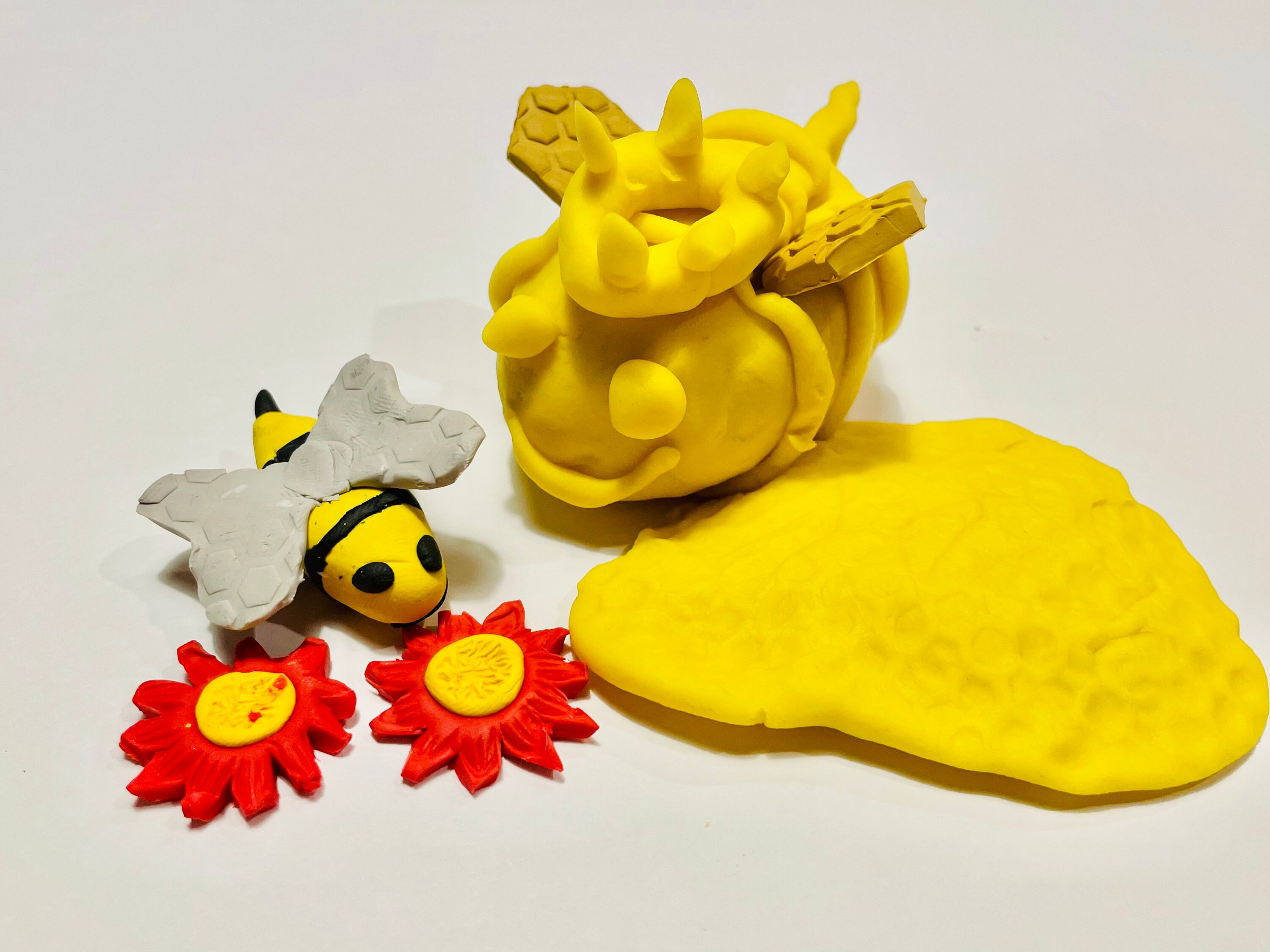 Honey Bee Play Dough Scented Play Dough Play Dough Jar - Etsy
