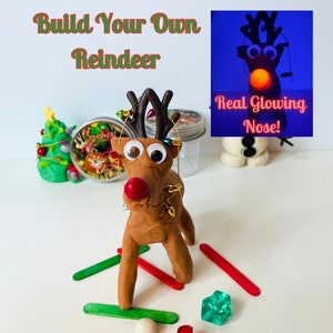 Build A Reindeer| Rudolph Inspired Christmas Craft| Stocking Stuffers ...