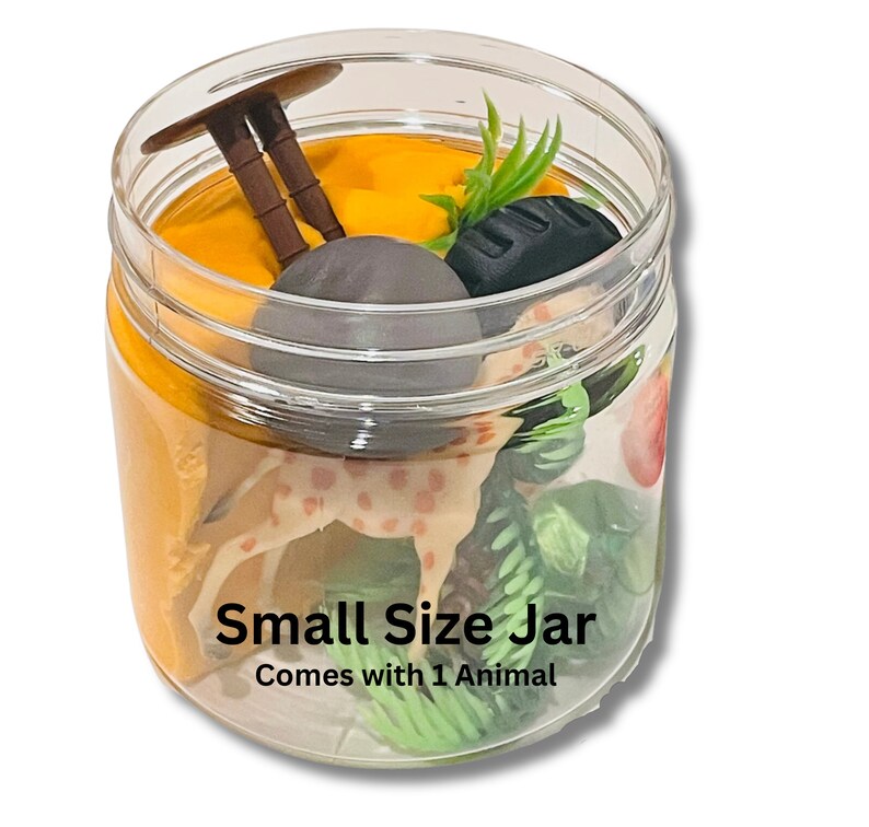 Zoo Animal Play Dough Kit Stem Toy Sensory Bin - Etsy