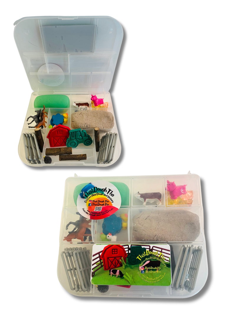 Farm Sensory Kit Barn Yard Play Set Farm Animal Sensory Bin - Etsy