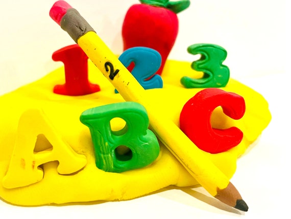 First Day of School Play Dough Back to School Play Dough Jar - Etsy