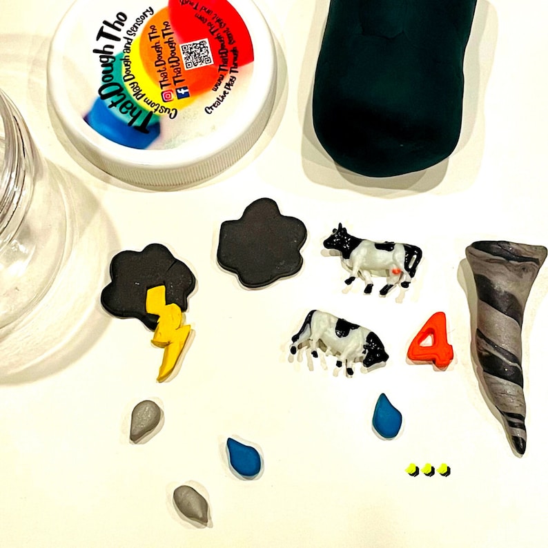 Tornado Play Dough Jar Storm Chaser Jar Tornado Party - Etsy