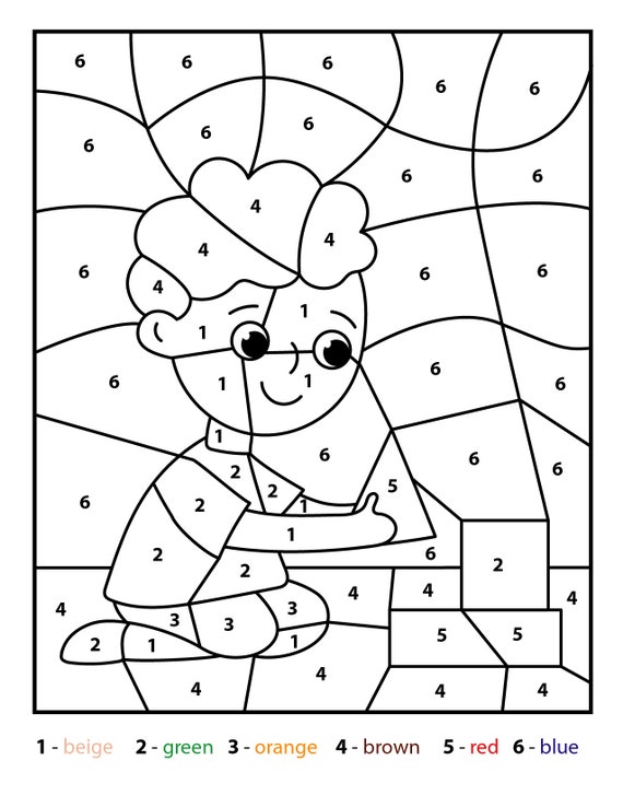 Block Coloring Pages