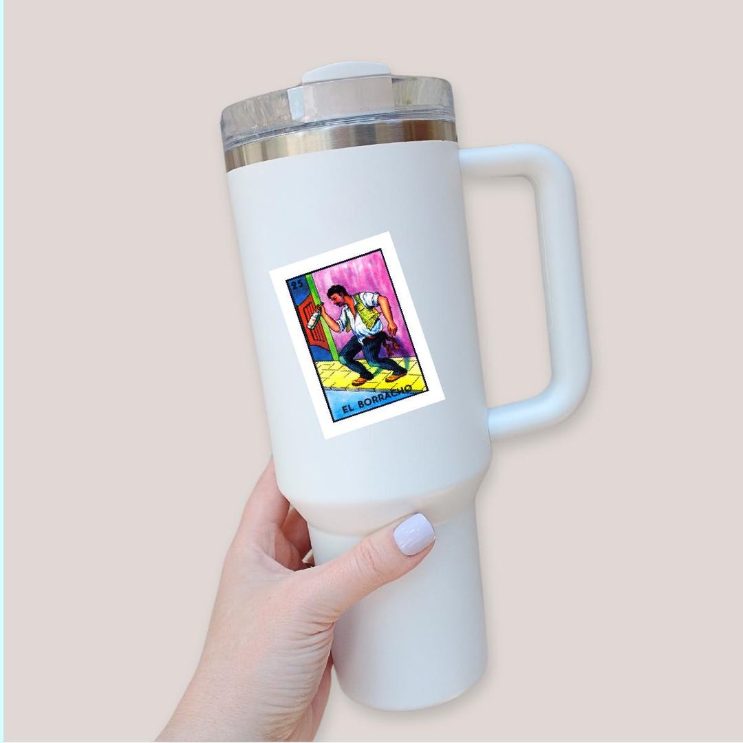 El Borracho Sticker | Loteria Sticker - Etsy