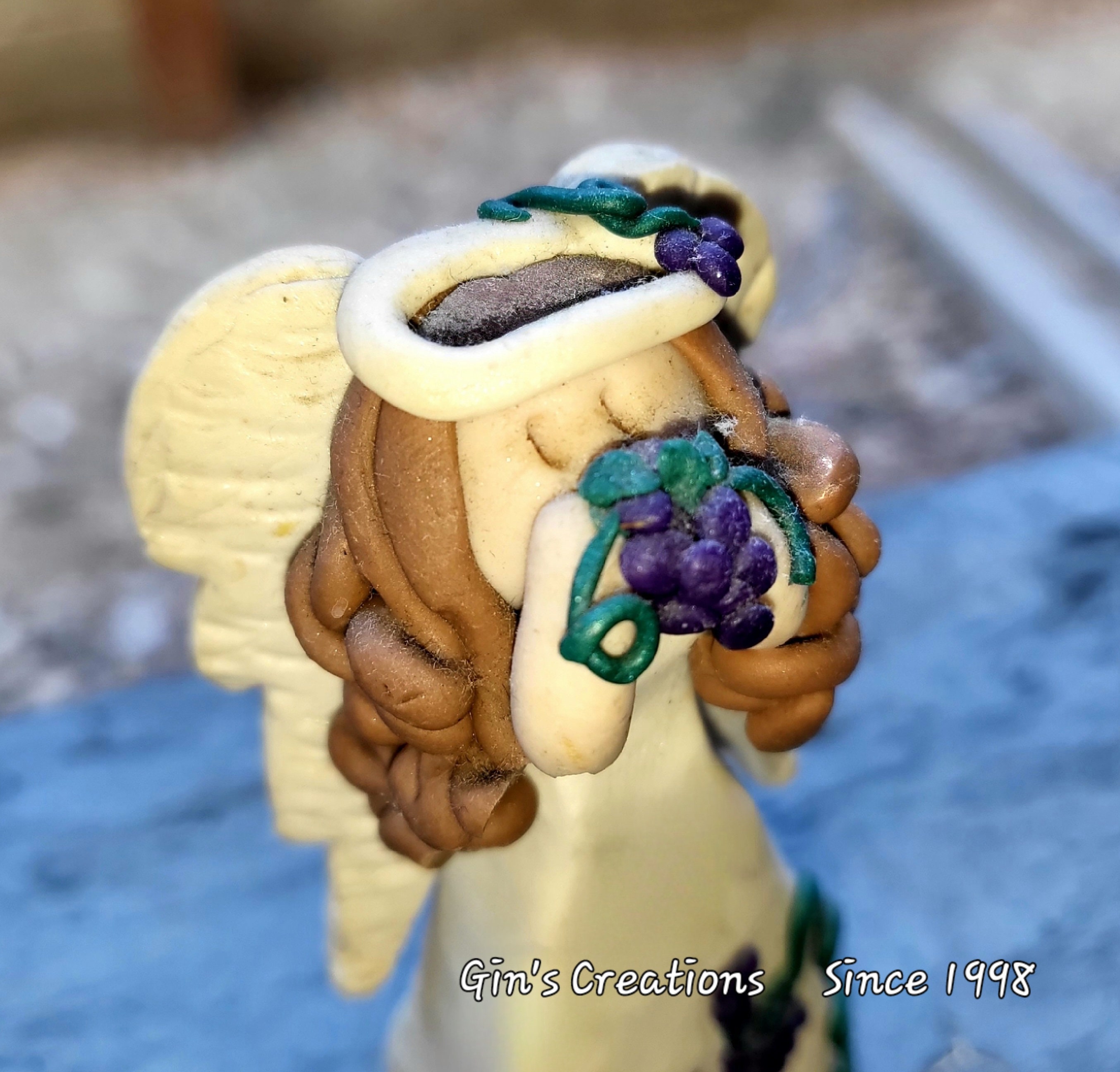 Gin's Creations Angel: Handmade Angel Figurines Made From Polymer Clay ...