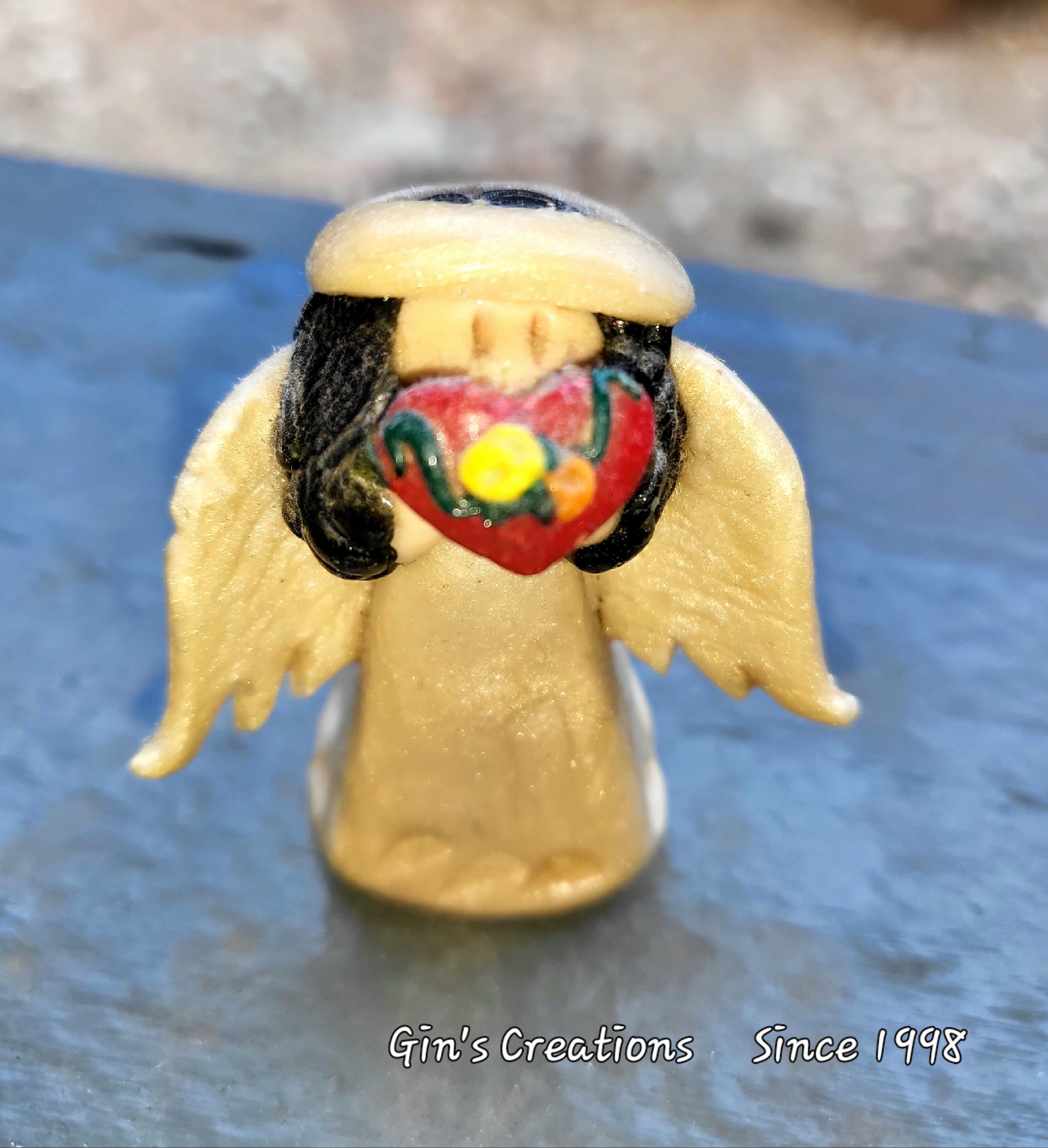 Gin's Creations Angel: Handmade Angel Figurines Made From Polymer Clay ...