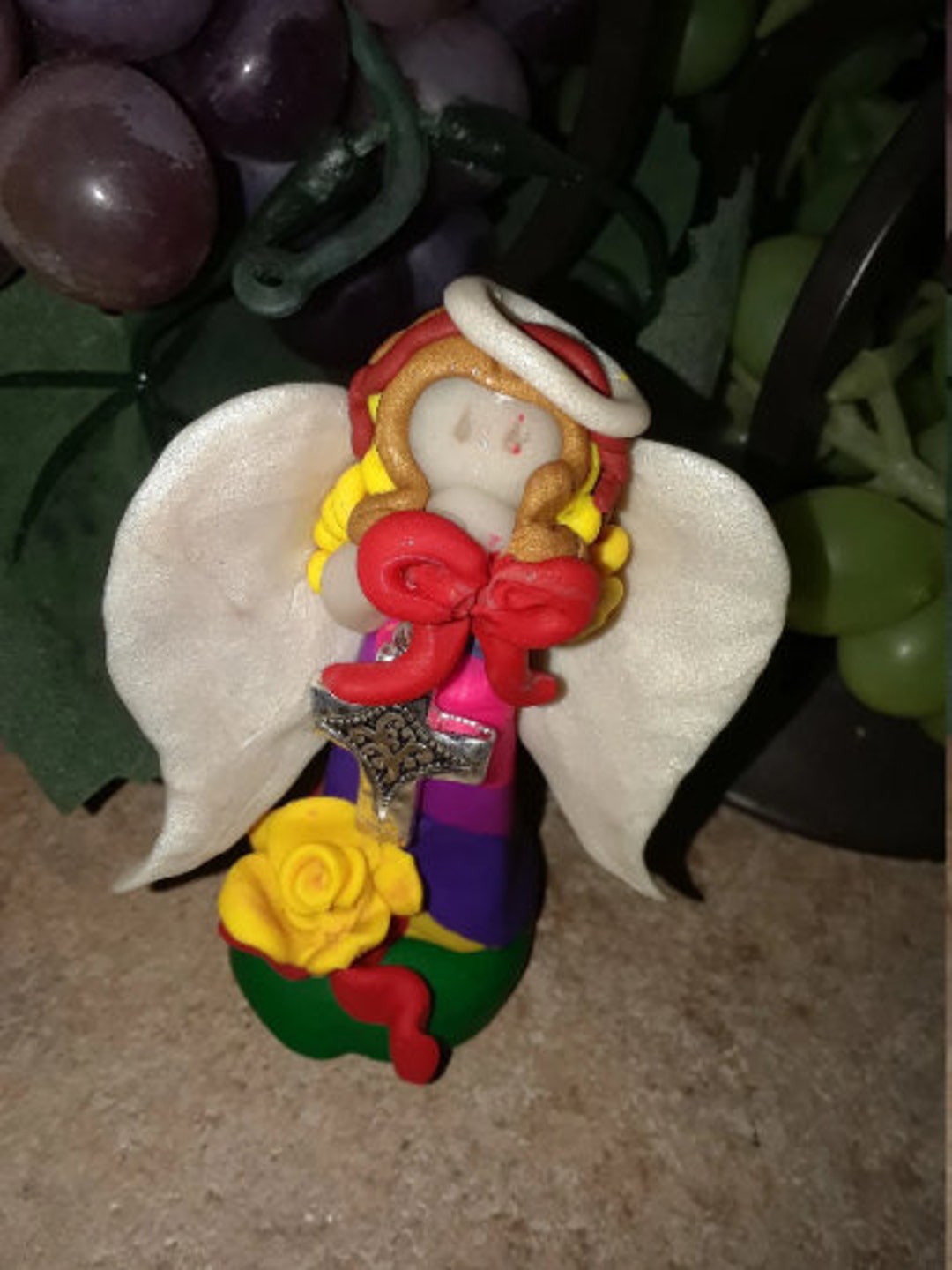 Gin's Creations Angel: Handmade Angel Figurines Made From Polymer Clay ...