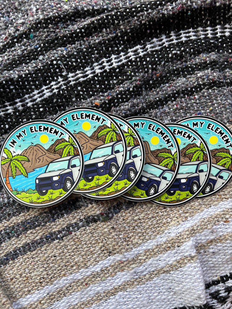 Honda Element Sticker - Etsy