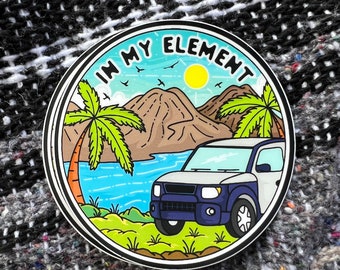 Honda Element Type R Toastr Car Sticker Decal - Etsy