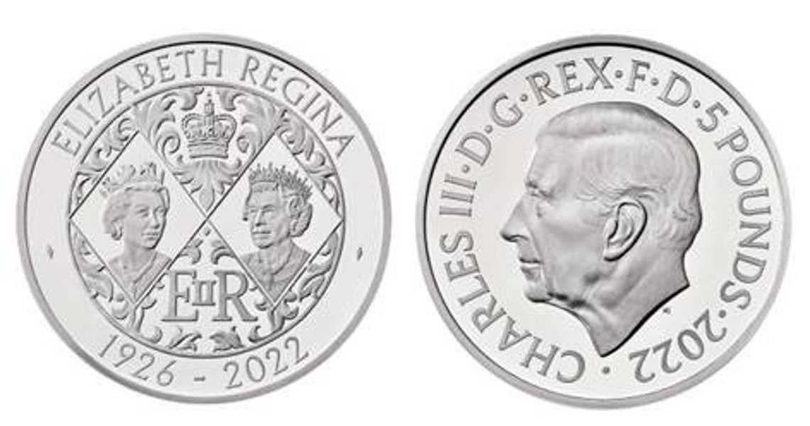 King Charles III 50p Coins 5 Pound Coins 2022 Brand New - Etsy