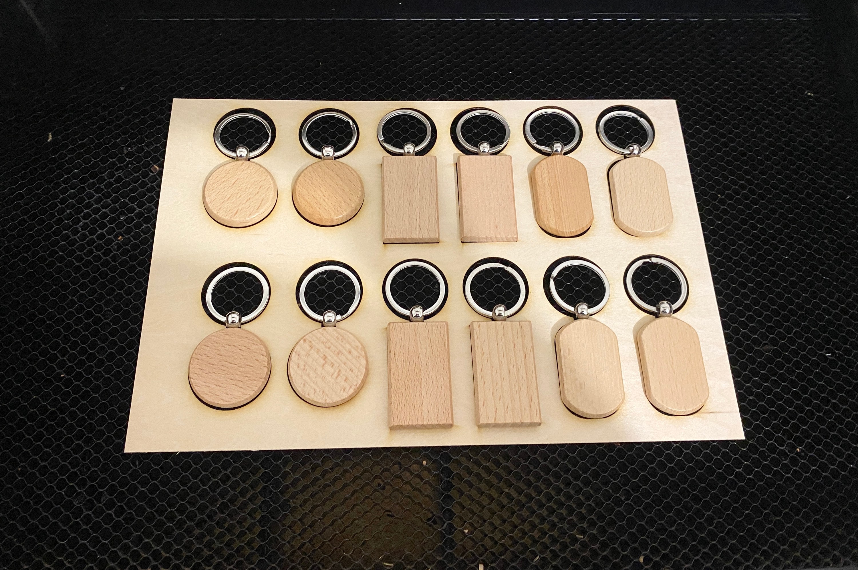 Keyring Jig SVG File for Digital Download, Three Styles Keyring Jig ...