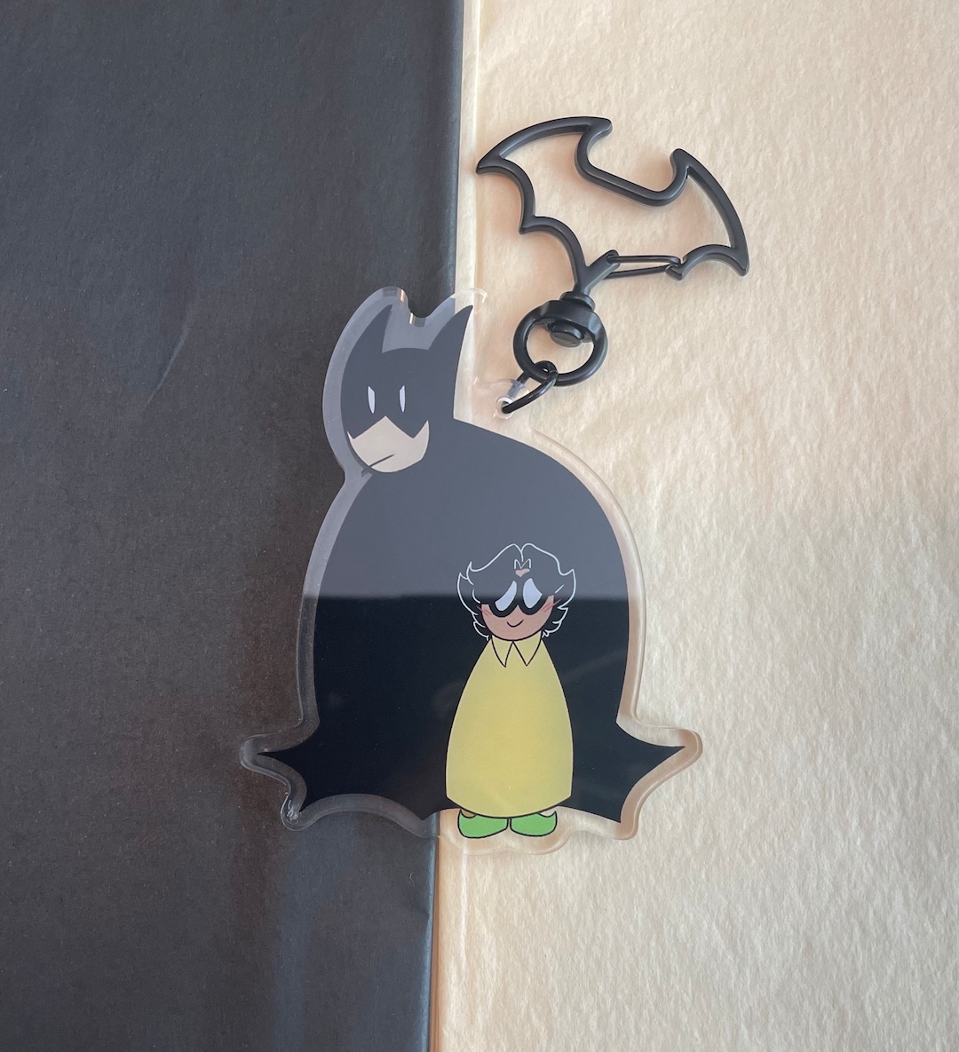 Batdad | Acrylic Charm - Etsy