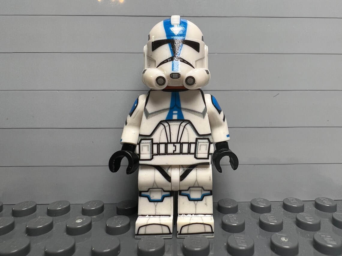 Clone Trooper Commander Appo Custom Decaled LEGO Minifigure | Etsy