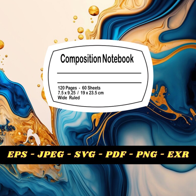 Composition Notebook - Etsy