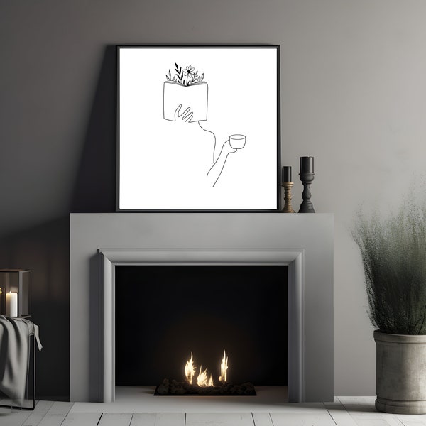 Bookish Wall Art - Etsy