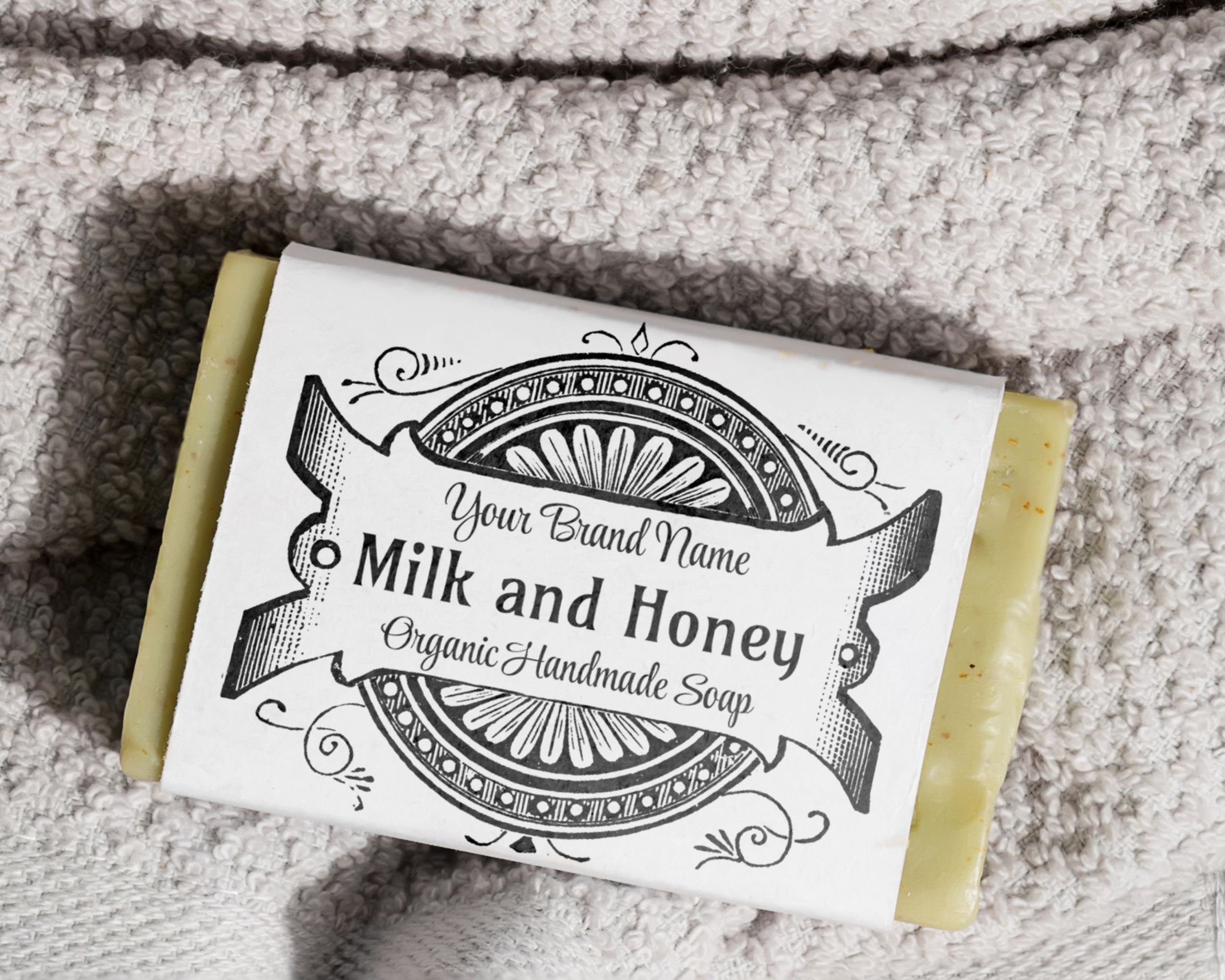 Editable Soap Label, Soap Wrapper Digital Download, Soap Band Template ...