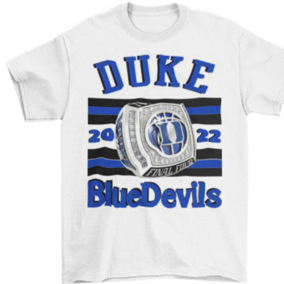 Vintage Duke Final Four Blue Devils Basketball T Shirt sold by Chris ...