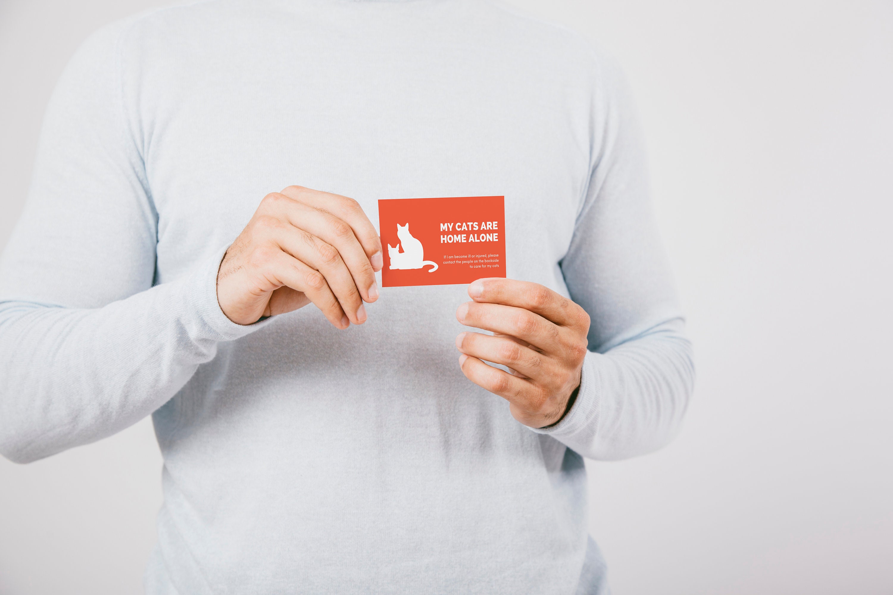 Wallet Emergency Pet Cards Digital Files | Set of 5 | "my Pet is Home ...