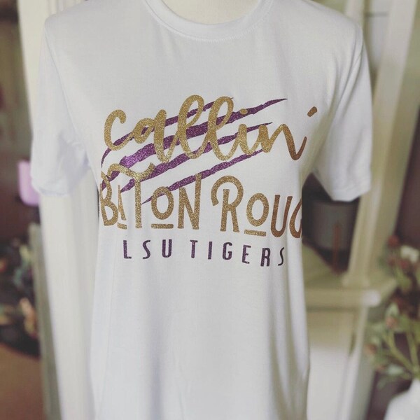 Calling Baton Rouge Svg - Etsy