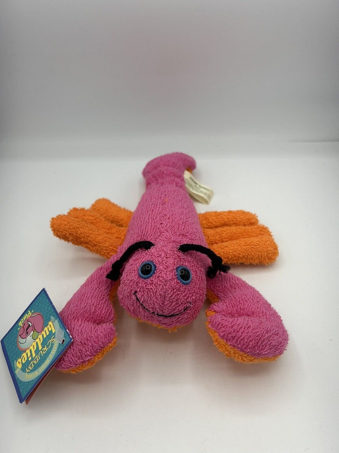 Vintage Bath & Body Works Scrubby Buddies pinch Pink Orange Lobster New ...