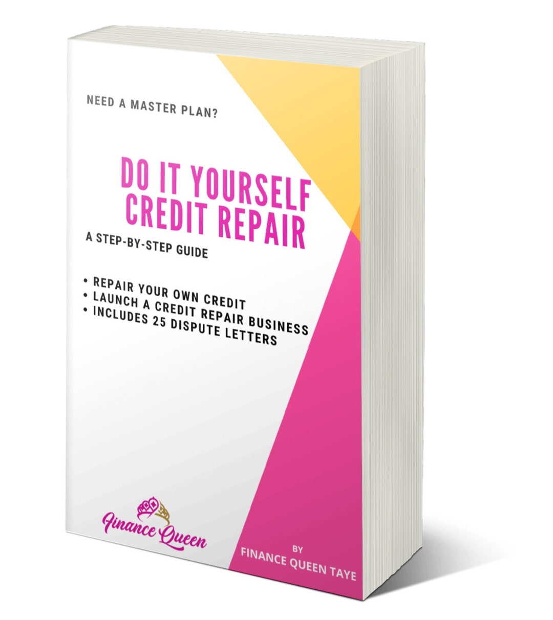 Do-it-yourself Credit Repair A Step by Step Guide - Etsy