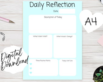 Kids Gratitude Journal | Student Daily Brain Dump and Reflection ...