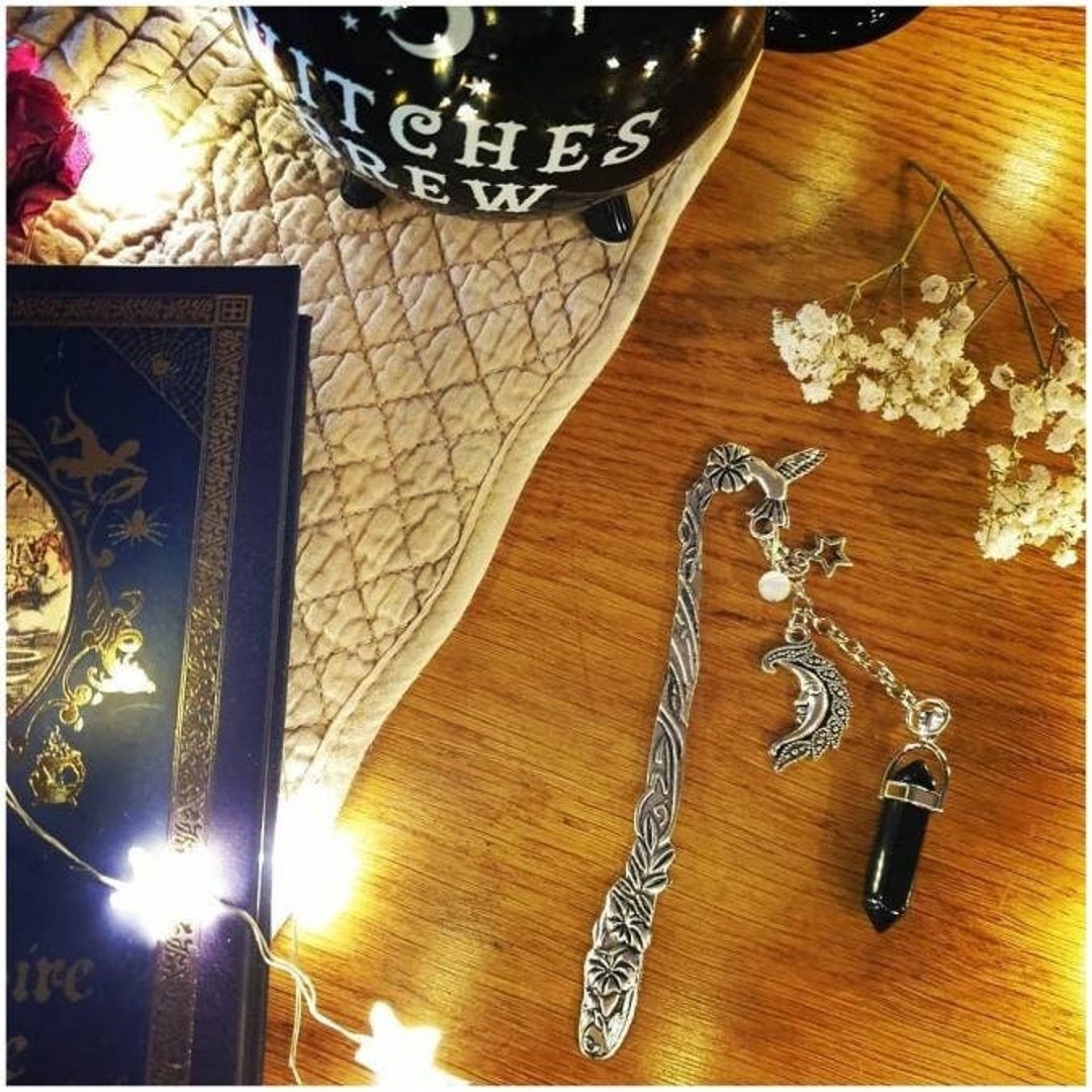 Bookmarks Blue Sandstone Pendulum Theme the Magic of the Night - Etsy