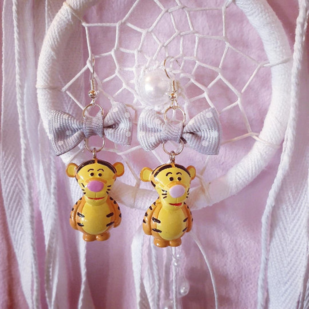 Winnie Piglet Tigger Dumbo Disney Earrings - Etsy