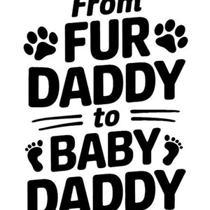 Fur Dad PNG Dog Dad Sublimation Design | Funny Pet Lover Gift | Father ...