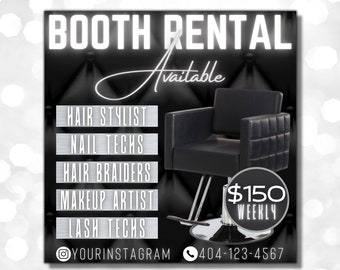 Barber Booth Rental - Etsy